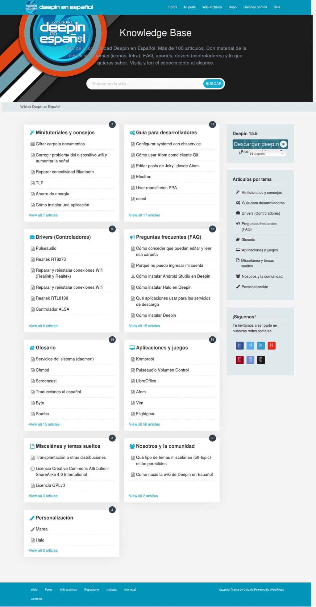Deepin en Español: Sobre nosotros y quienes somos